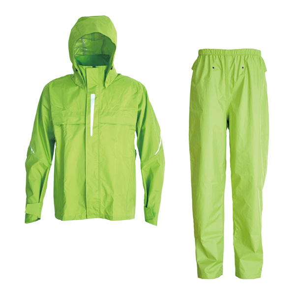 Kajimeiku カジメイク オールマインド360°レインコート 上下セット レインスーツ カッパ 雨具 3450 ライム 5L 4L 3L LL L M S(代引不可)【送料無料】の通販は ...