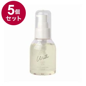 【単品5個セット】 ママバターWITH フェイス&ボディオイル 保湿成分 深く潤い 乾燥 オイル マッサージ モイスチャー フェイス ボディ ママバター ウィズ【送料無料】