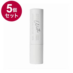 【単品5個セット】 ママバターWITH リップスティック 保湿成分 深く潤い 乾燥 リップ リップクリーム リップバーム モイスチャー ママバター ウィズ【送料無料】