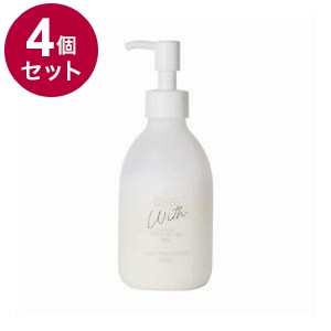 【単品4個セット】 ママバターWITH ボディミルクローション 保湿成分 深く潤い 乾燥 ボディミルク ボディローション モイスチャー ボディ ママバター ウィズ【送料無料】