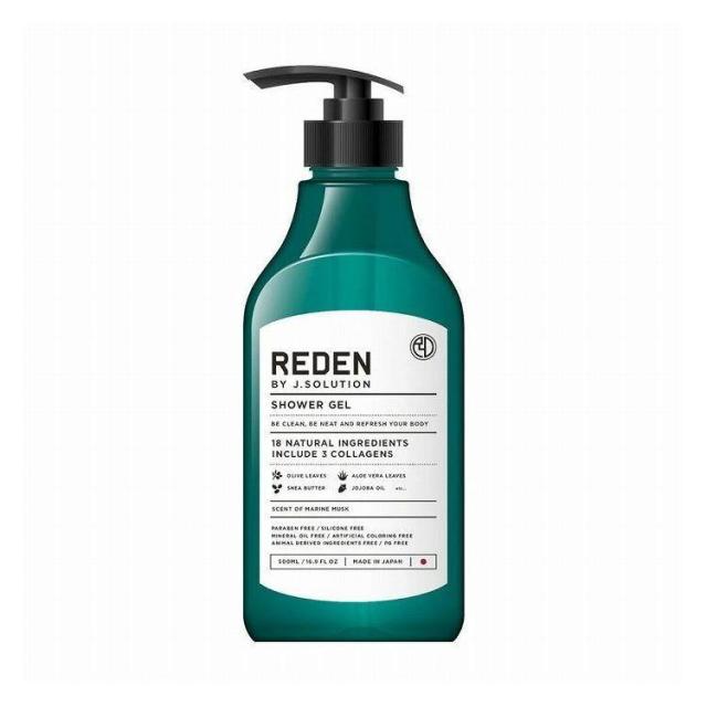 【単品10個セット】 リデン REDEN ボディソープ 500ml フレッシュニング メンズ コスメ 話題 ケア 男性 身だしなみ エチケット 香り 体臭 肌 スキンケア【送料無料】