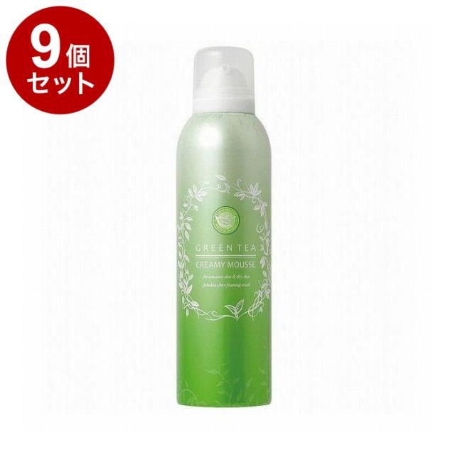 【単品9個セット】Santa Marche サンタマルシェ クリーミームース 220g 洗顔 泡洗顔 スキンケア【送料無料】