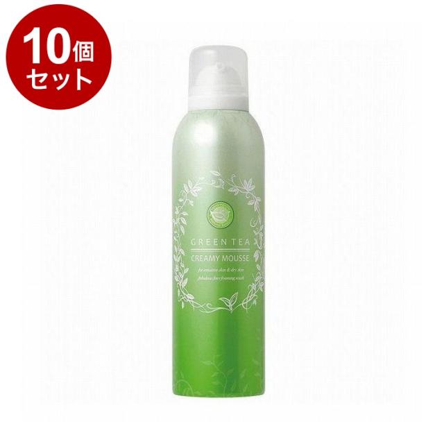 【単品10個セット】Santa Marche サンタマルシェ クリーミームース 220g 洗顔 泡洗顔 スキンケア【送料無料】