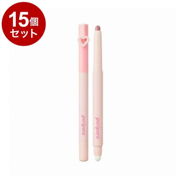 【単品15個セット】 ペリペラ ムードインシェードアイスティック P04 プラムベリー アイシャドウ アイメイク Peripera 韓国コスメ【送料無料】