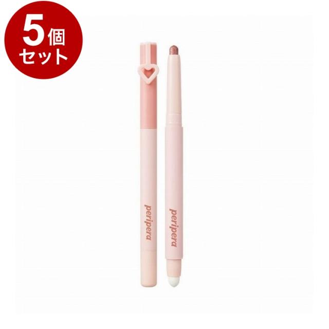 【単品5個セット】 ペリペラ ムードインシェードアイスティック P05 ブラウン アイシャドウ アイメイク Peripera 韓国コスメ【送料無料】