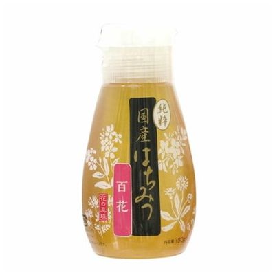 【12個セット】 花の真珠 国産百花純粋はちみつ 150g x12(代引不可)【送料無料】