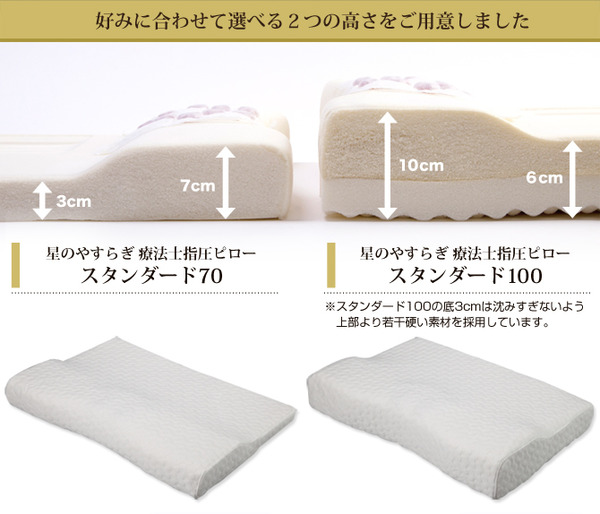 ファイテン（PHITEN） 星のやすらぎ 療法士指圧ピロー スタンダード100