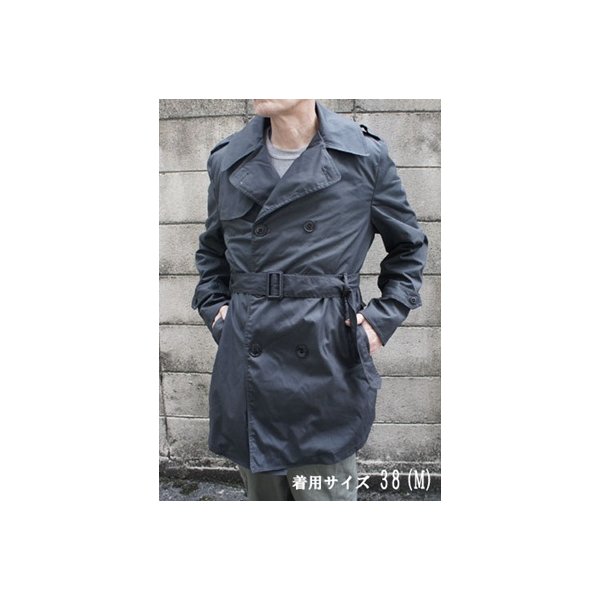 ＵＳタイプＡＲＭＹトレンチコート ブラック L（代引不可）