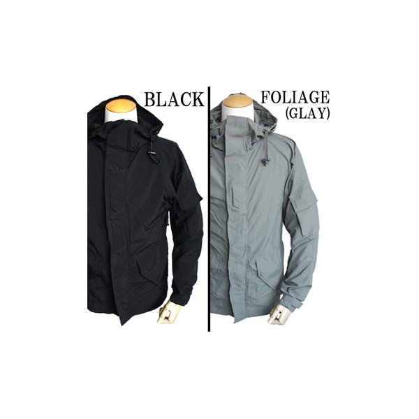 アメリカ軍ECWCS-1ソフトシェルライトウェイトパーカー JP059YN フォリッジ XS 【レプリカ】（代引不可）