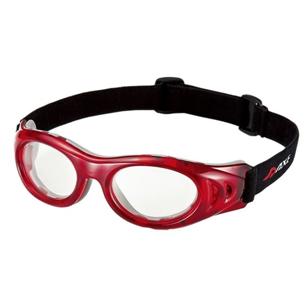 AXE（アックス） EYE PROTECTOR Mサイズ AEP01 レッド×クリア（代引不可）