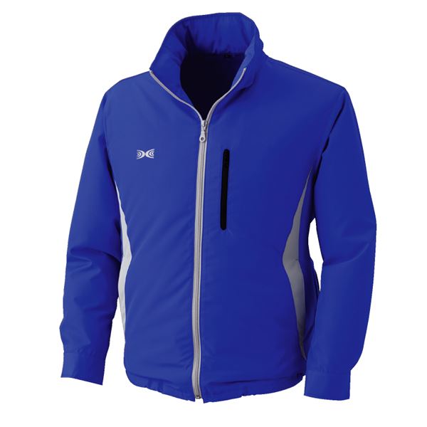 空調服 フード付き ポリエステル製長袖ブルゾン リチウムバッテリー