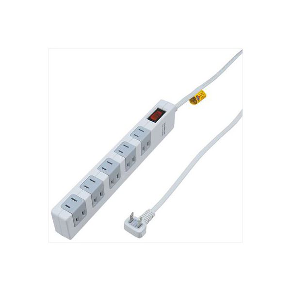 (まとめ)YAZAWA 雷ガード・ブレーカー集中SW付10個口 Y02FSBK1012WH【×2セット】（代引不可）