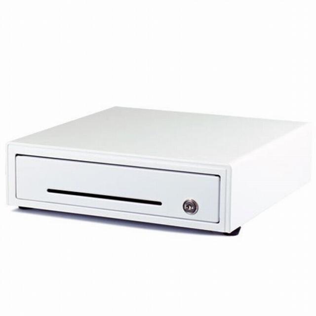 ビジコム プリンタ接続式キャッシュドロアmini(3札6/W330xD330xH101mm/ホワイト) BC-DW330M-W(代引不可)【送料無料】