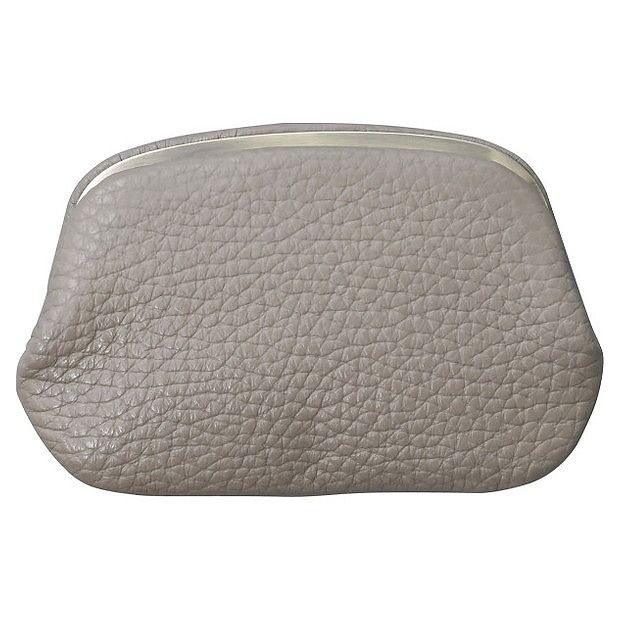 良品工房 日本製牛革天溝がま口財布 Y24-292GREY 財布 収納(代引不可)【送料無料】