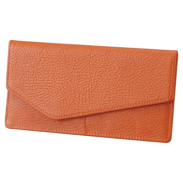 牛革スリム長財布 4116-08A 財布 収納(代引不可)【送料無料】