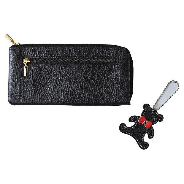 良品工房 日本製牛革ラウンド財布 ストラップ付 N24-200Bー90 財布 収納(代引不可)【送料無料】