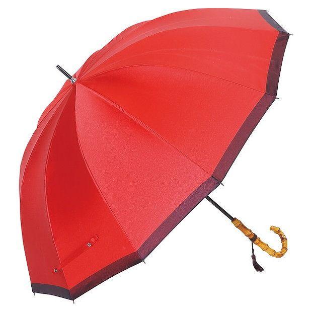 甲州織12本骨晴雨兼用長傘 KSO15A(代引不可)【送料無料】