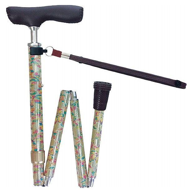 折りたたみジョイントDXステッキ 57-NC1(代引不可)【送料無料】