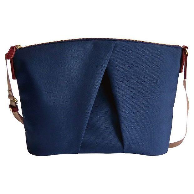 シャキッと軽量ショルダーバッグ 再生生地使用 REP55200-NB(代引不可)【送料無料】