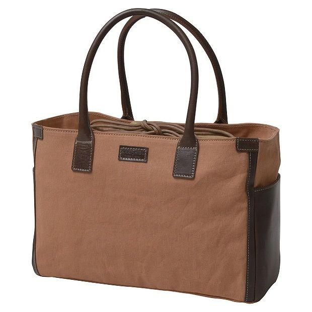 日本製 柿渋染め巾着トートバッグ M24ー127(代引不可)【送料無料】