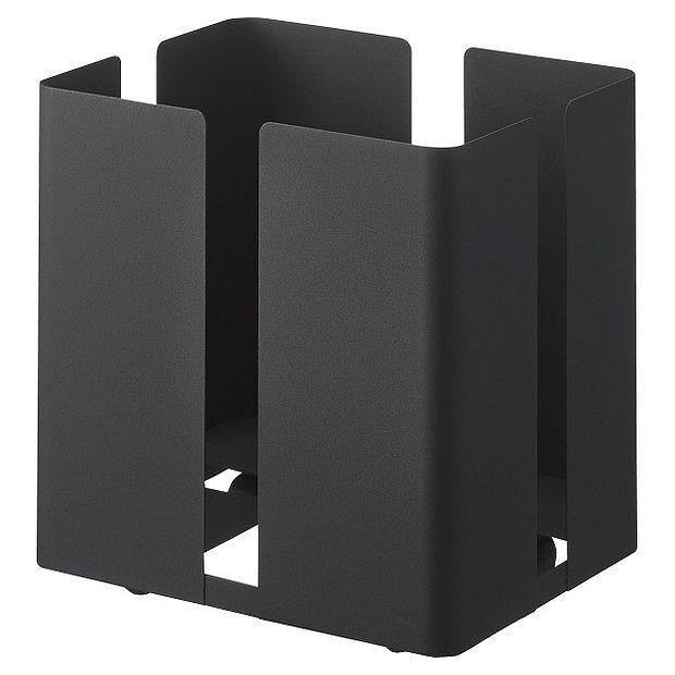 キャスター付きニューズラック 4764(代引不可)【送料無料】 キャスター付きニューズラック タワー ホワイト ブラック 4763 4764 / 新聞ストッカー マガジンラック 新聞ラック ...