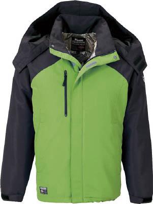 ジーベック 232アルミ蓄熱ブルゾン イエローグリーン LL 23284LL【送料無料】