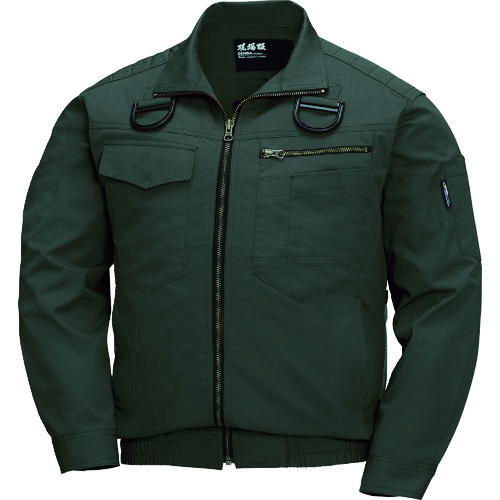 ジーベック 空調服 綿薄手現場服ヘリンボンフルハーネス仕様空調服XE98102-62-S XE9810262S【送料無料】