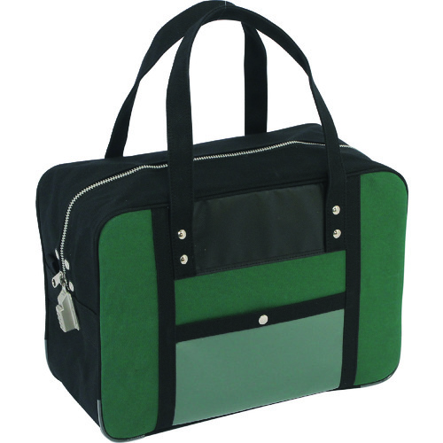 SANEI 帆布メール用ボストン(M)SED-1錠付 モスグリーン BTMSED07【送料無料】