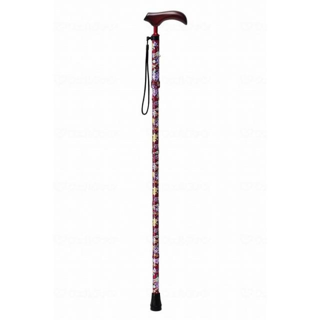 【法人限定】1本 朝日産業 折りたたみステッキ てのひら/ワイン/- ワイン AS-T16WE 375123_160_-(代引不可)【送料無料】