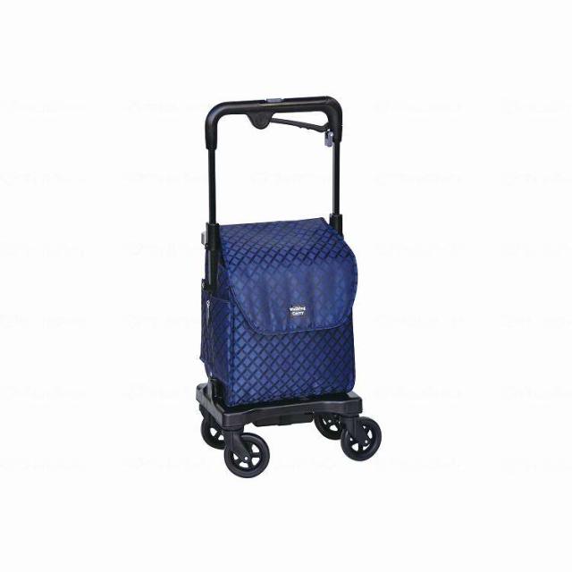 須恵廣工業 i(アイ)カートフリーZ 左手用/ネイビー/左手用(代引不可)【送料無料】