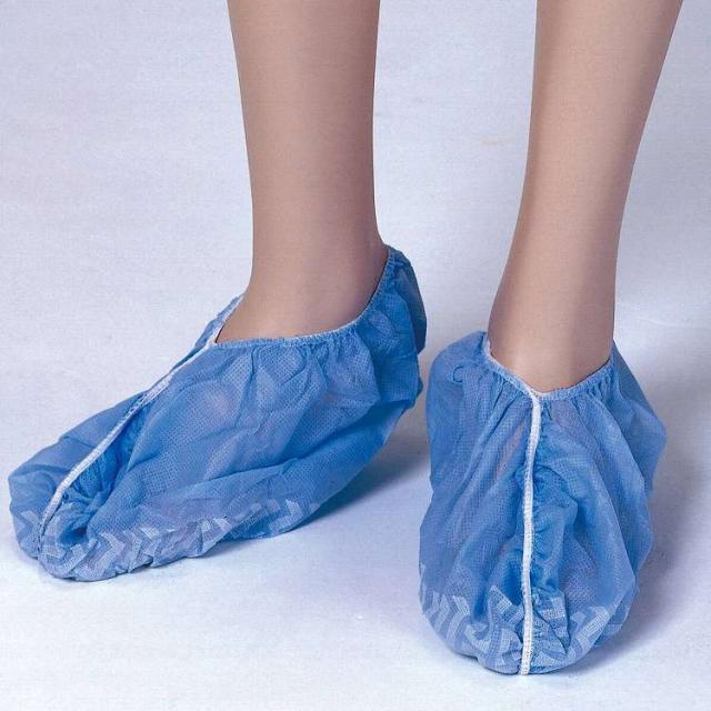 竹虎 サージシューカバー 100枚入/ブルー/ケース(代引不可)【送料無料】