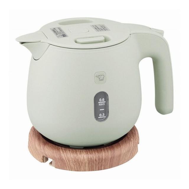 象印 電気ケトル600ml ダスティグリーン CK-SA06-GZ(代引不可)【送料無料】