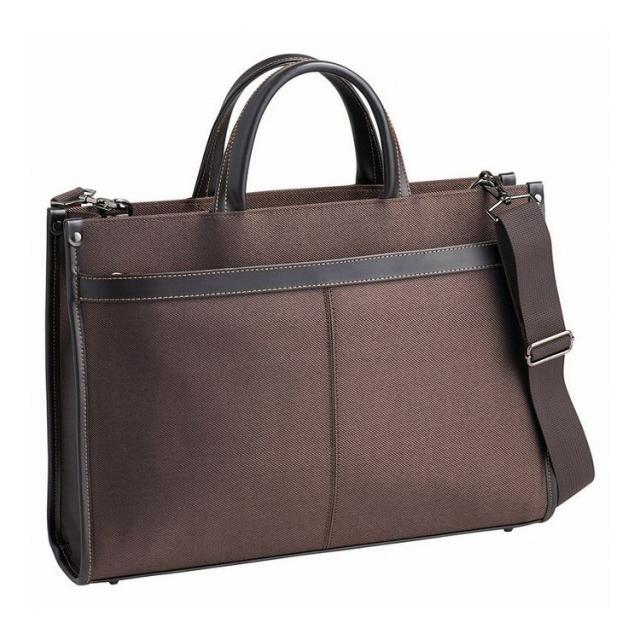 エドクルーガー ビジネストート ダークブラウン 22-5362-55(代引不可)【送料無料】