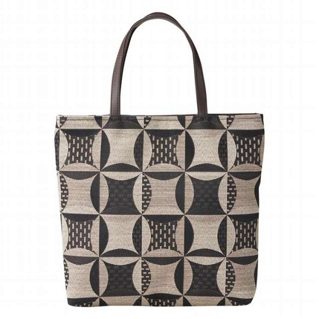 尾州織手さげ MCY-8001BR(代引不可)【送料無料】