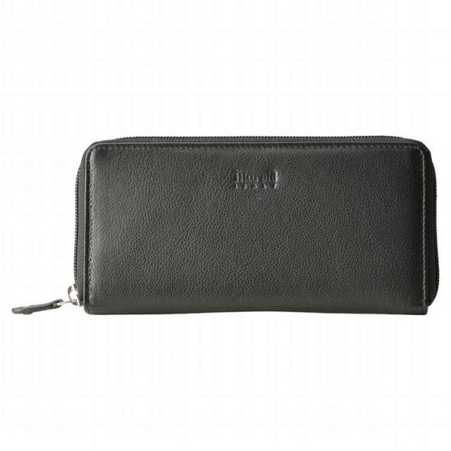 マレリー 紳士ラウンドファスナー財布 MPC2080 ブラック(代引不可)【送料無料】