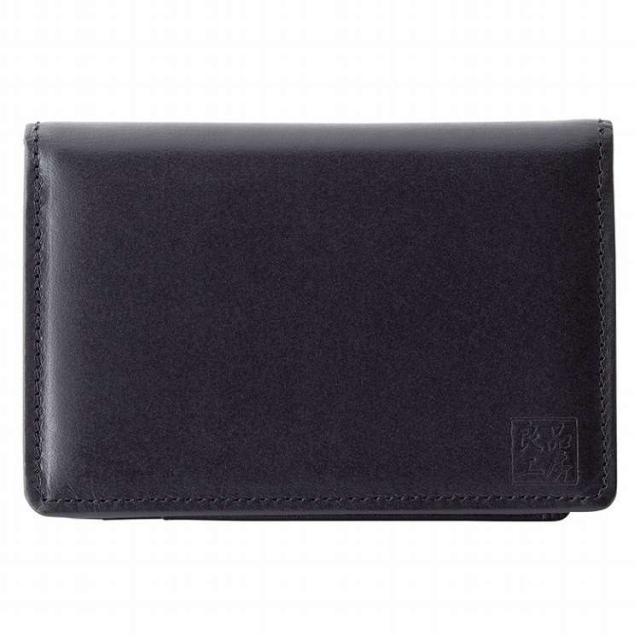 良品工房 日本製中ベラ付名刺入ブラック K18-241(代引不可)【送料無料】