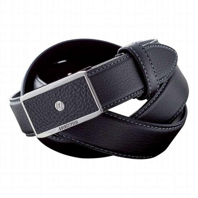 ゴールドファイル 紳士ベルトブラック GBH0080(代引不可)【送料無料】