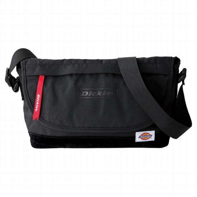 ディッキーズ メッセンジャーバッグ 12-6690-10 ブラック(代引不可)【送料無料】