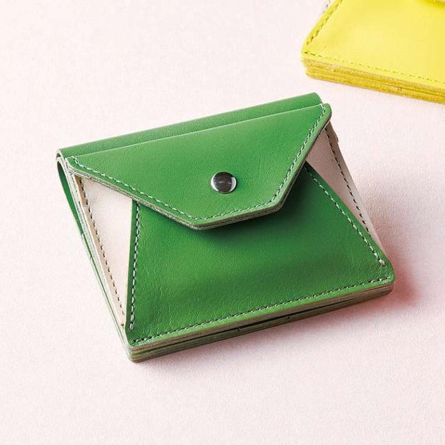 made in underground osaka.japan レディース折り財布 OJ-1023 グリーン(代引不可)【送料無料】