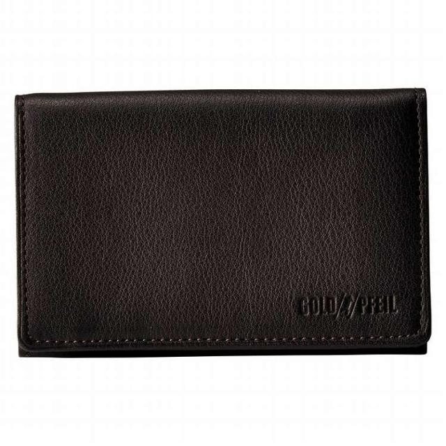 ゴールドファイル 名刺入ブラック GPC0310(代引不可)【送料無料】