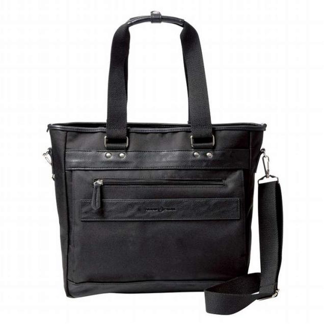 アーノルドパーマー メンズ2WAYトートバッグブラック B-APM155188BK(代引不可)【送料無料】