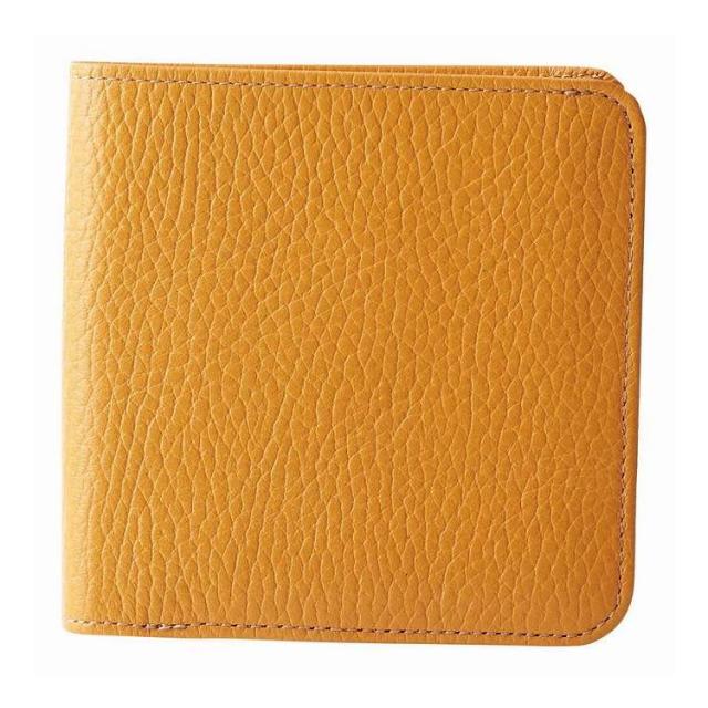 良品工房 日本製牛革手作り2つ折れ財布 B1110-204CA キャメル(代引不可)【送料無料】