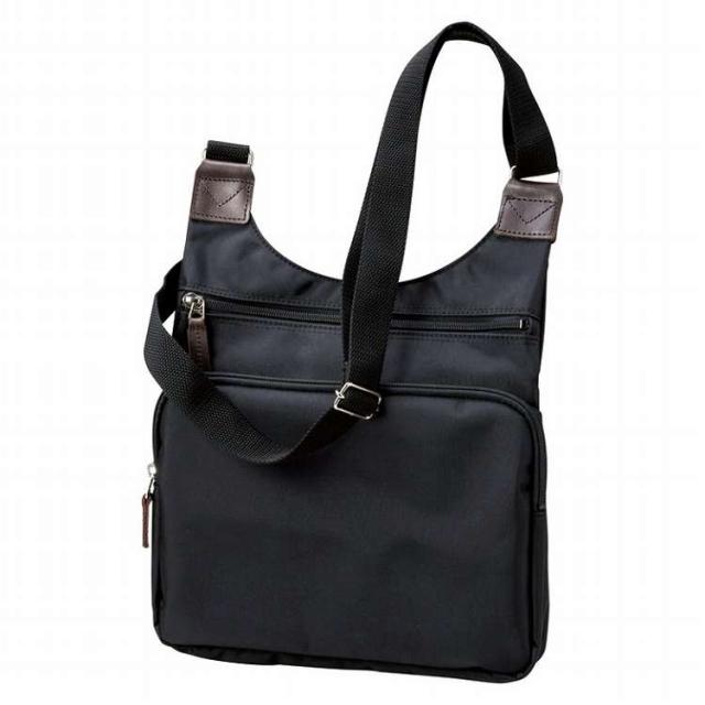 良品工房 日本製ショルダーバッグブラック S22-150C(代引不可)【送料無料】