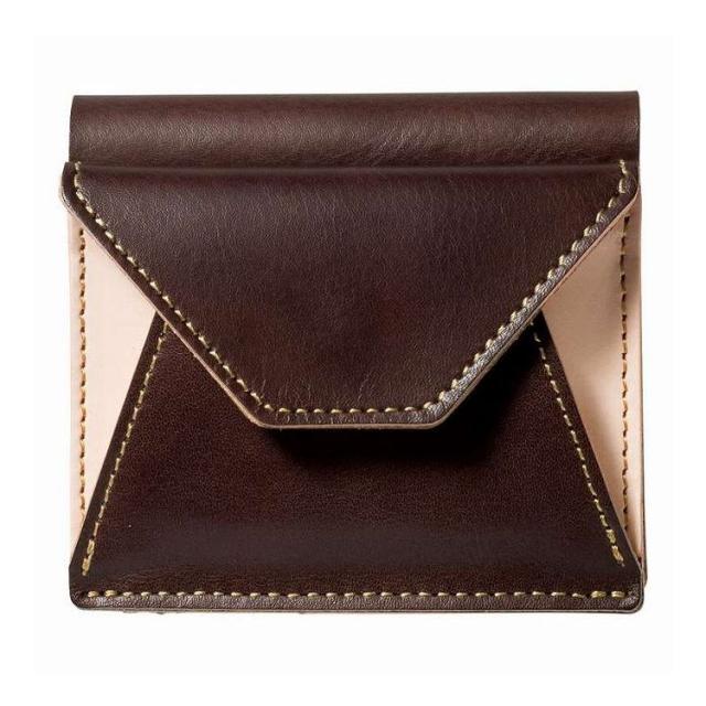 made in underground osaka.japan ヌメ革二つ折り財布 OJ-1004 チョコ(代引不可)【送料無料】