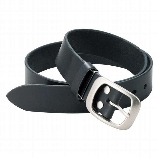 made in underground osaka.japan 栃木レザー オイルヌメ革 ベルト OJ-1101 ブラック(代引不可)【送料無料】