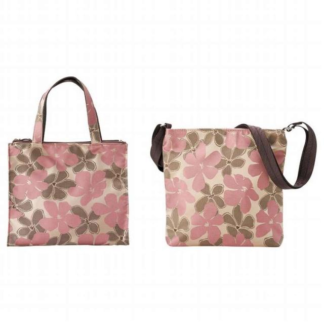 桐生ジャガード手さげ&ショルダー RLB-5000/5003RO ローズ(代引不可)【送料無料】