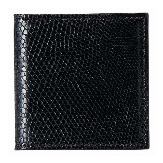 ファゴット リザード BOX型小銭入ブラック MJ-05W BLACK(代引不可)【送料無料】