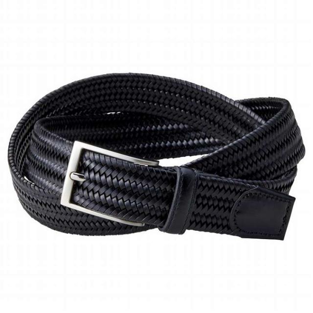 マニファチューラ ディ ドモドッソラ 伸縮ベルト DOMO-1003BK ブラック(代引不可)【送料無料】