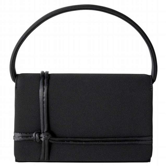 ユミカツラ フォーマルバッグブラック YK-2105(代引不可)【送料無料】