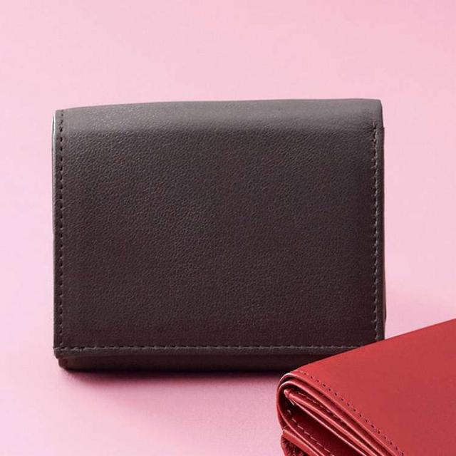 ジョセフ・エロール ディアスキン三つ折り札入れ 63JE33-21 チョコ(代引不可)【送料無料】